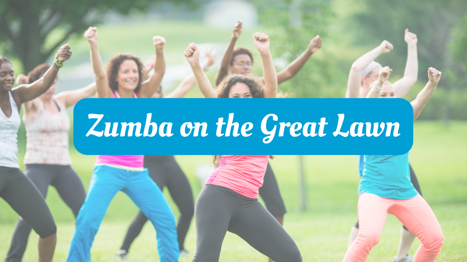 Zumba on the Lathrop Great Lawn - Bickerdike